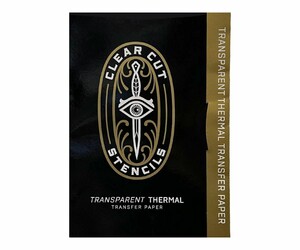 Clear Cut Stencils - Transparent Thermal Transper Paper - Box of 25 ...