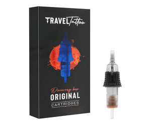 Travel Tattoo - Cartridges - Round Shaders - Box of 20 | Tattooland
