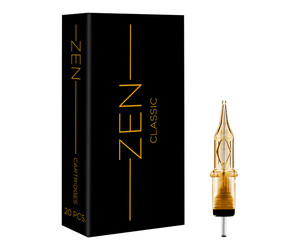 Zen - Classic Cartridges - Round Shaders - Box of 20 | Tattooland