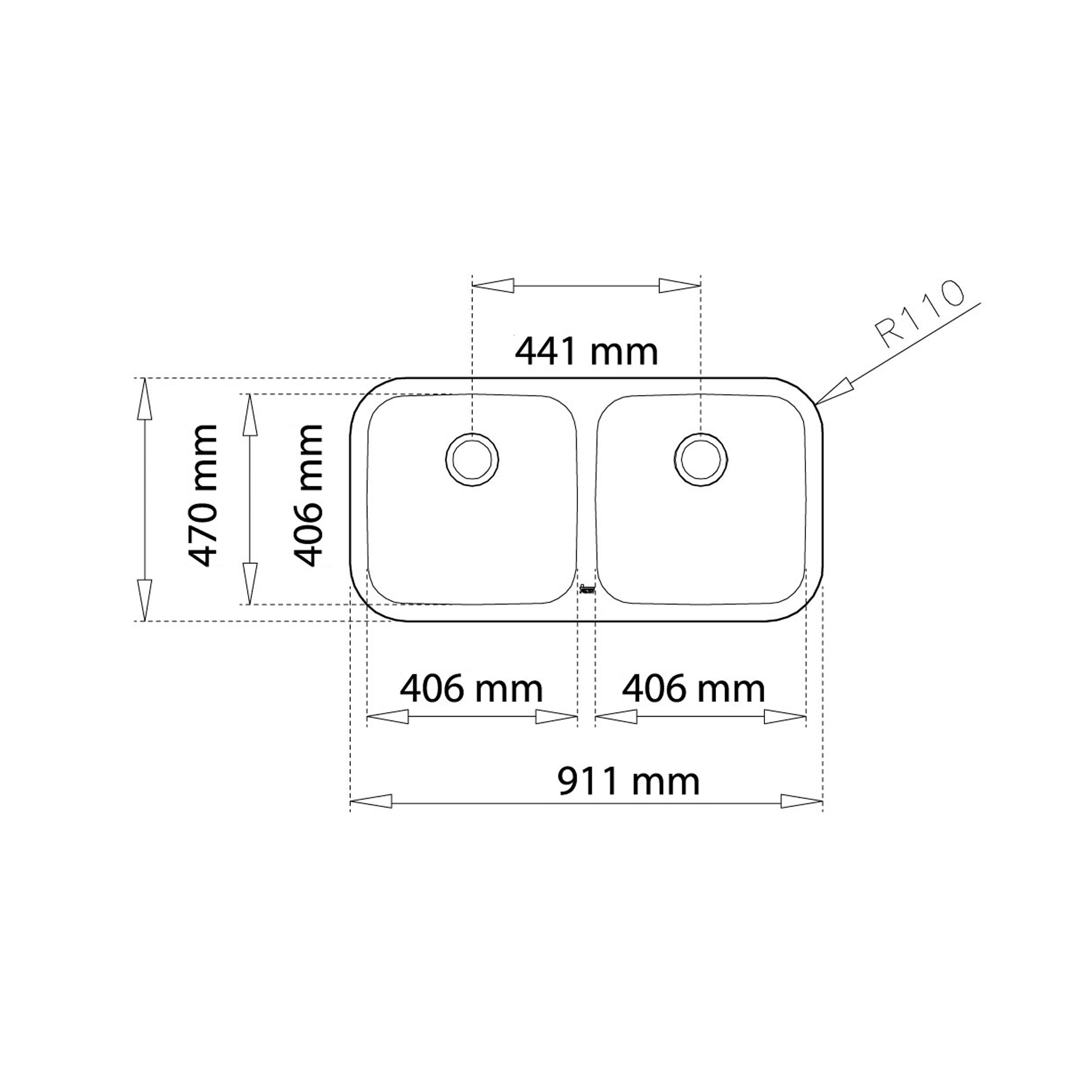 Kitchen Sinks TU 35.18-8 2B | Teka